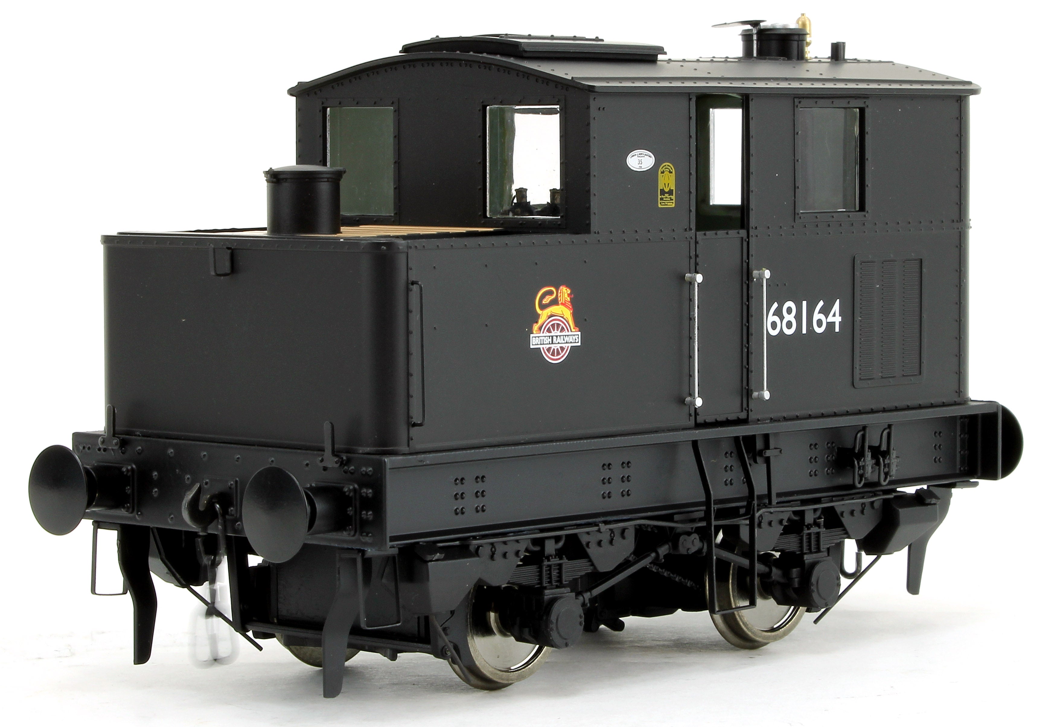 Dapol 7S-005-005D Y3 Sentinel 4wVB No.68164 in Early BR – Rails