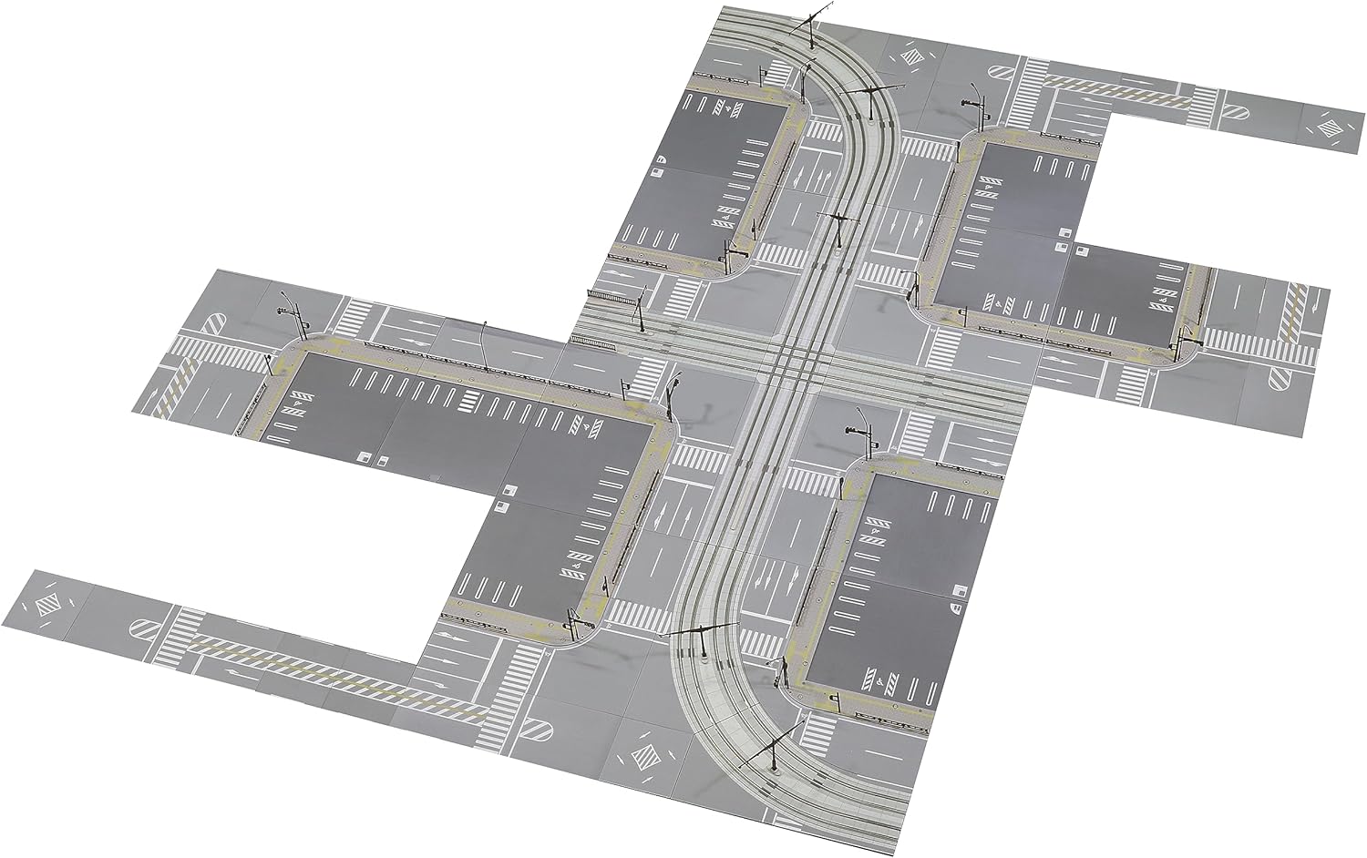 Kato 40-812 Unitram (TV2) Figure 8 Crossing Expansion Set – Rails