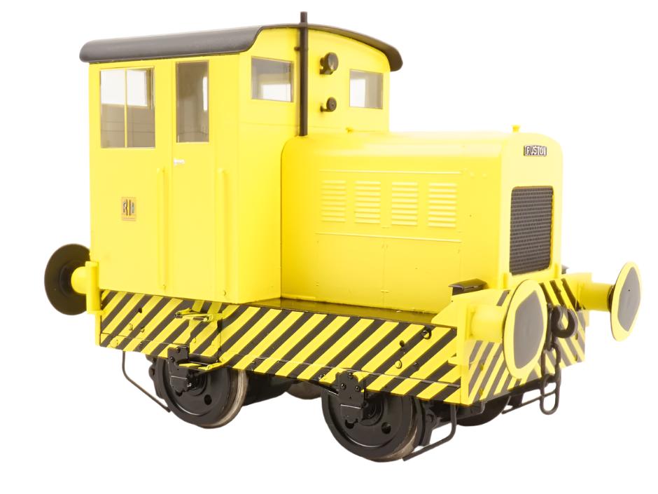 Heljan Ruston & Hornsby 48DS Yellow/Wasp Stripes (Enclosed Cab) Diesel Shunte – Rails of Sheffield