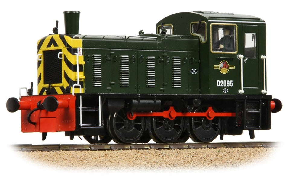 Bachmann Class 03 D2095 BR Green (Wasp Stripes) Diesel Locomotive – Rails of Sheffield