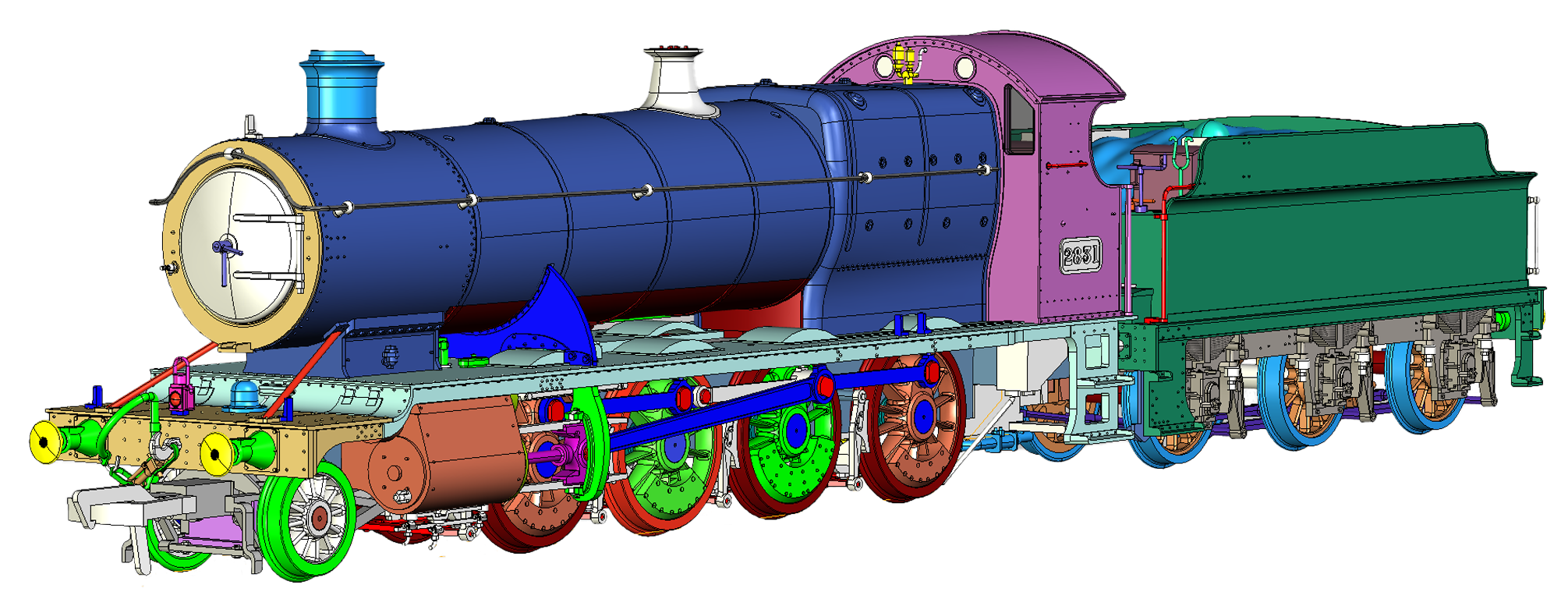 🚂 Dapol OO Gauge Class 28xx 2-8-0 CADs Revealed – Rails
