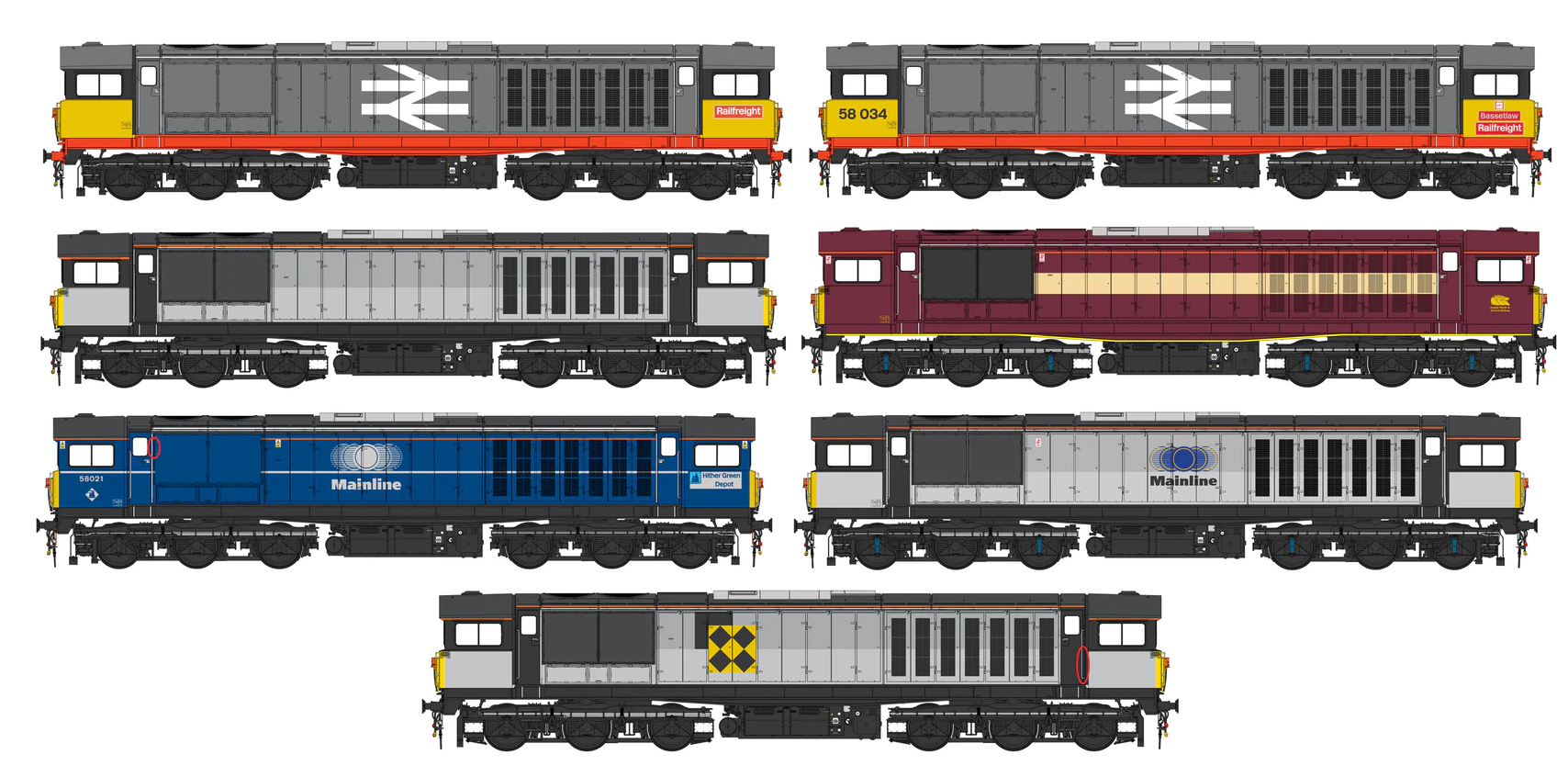 Class 58 joins the Heljan O Gauge range! – Rails