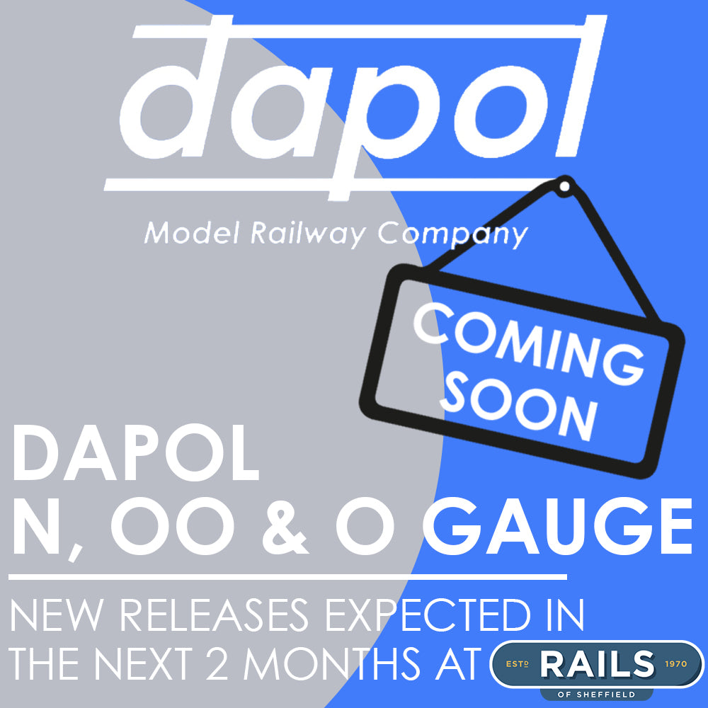 Dapol N, OO and O Gauge Releases – Rails