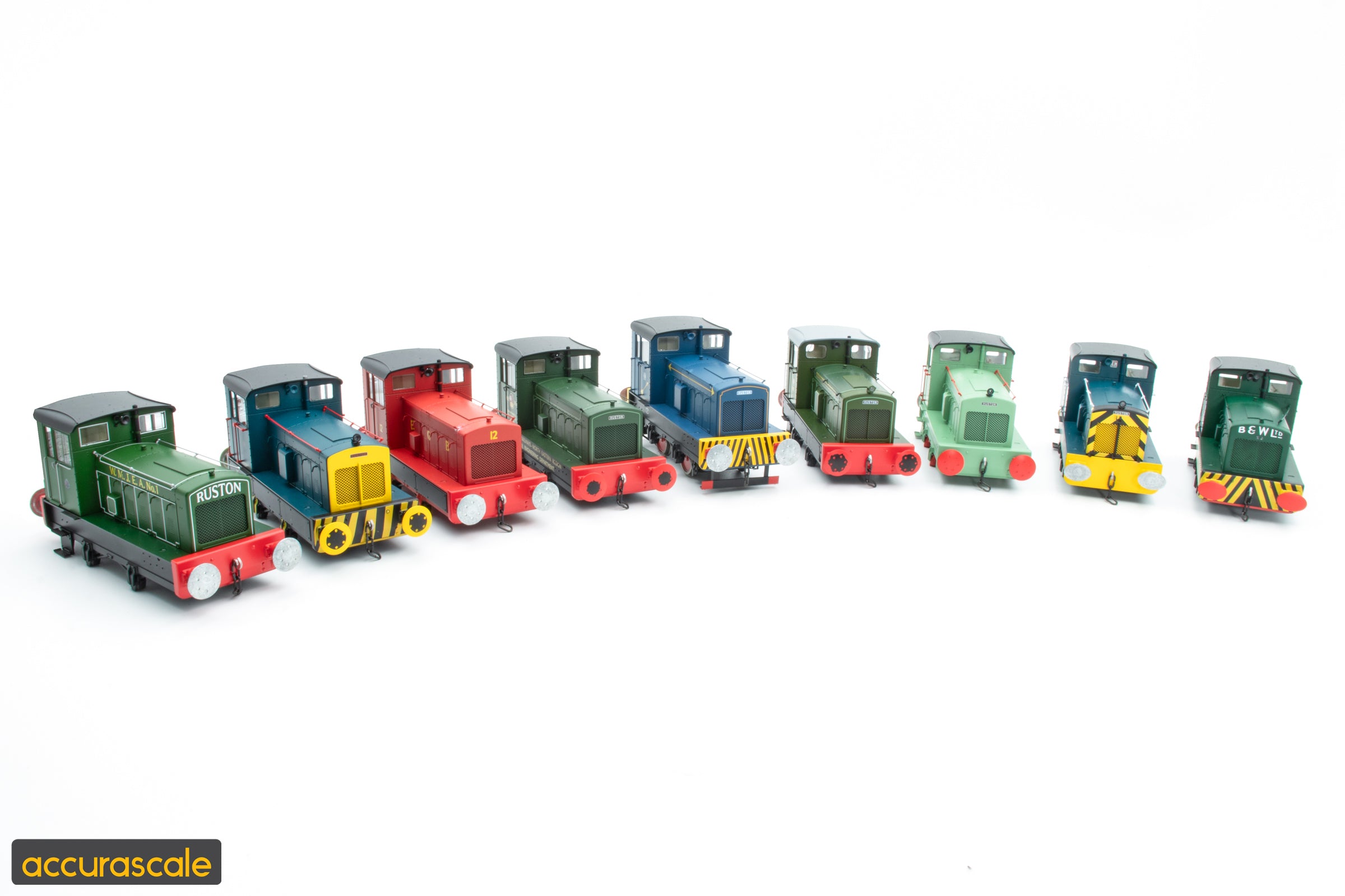 Ruston Rainbow - Accurascale Reveal O Gauge Samples – Rails