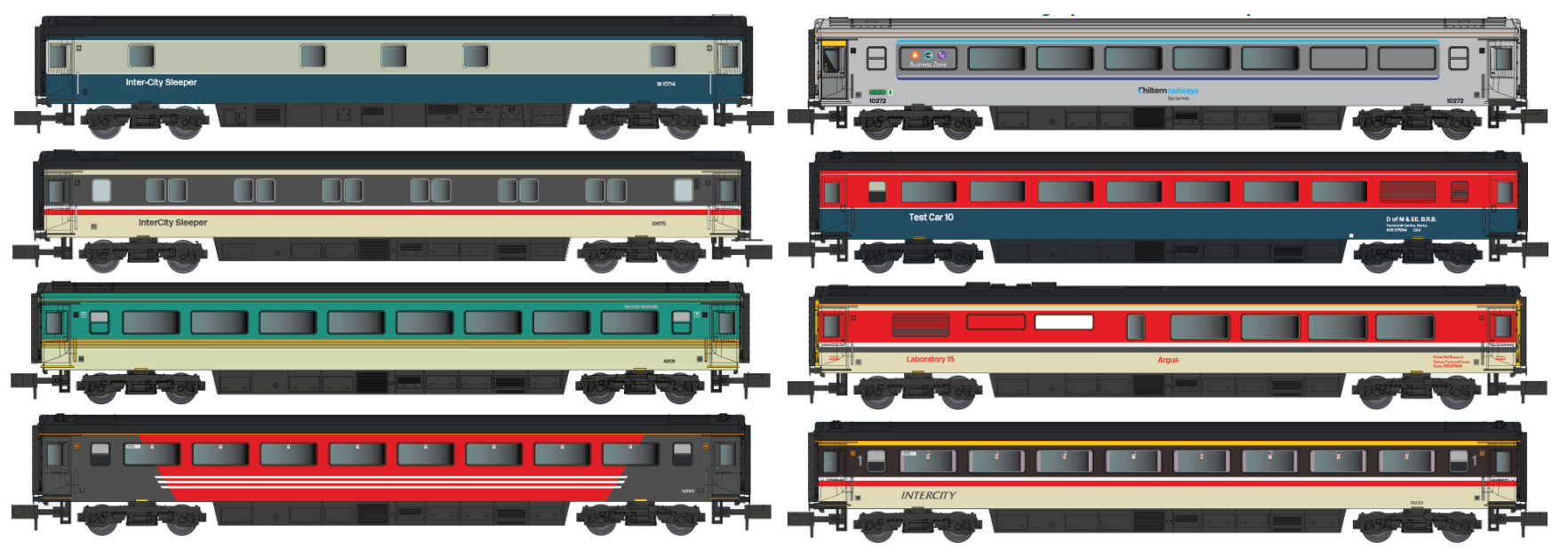 Dapol Announce N Gauge MK3 Coaches – Rails