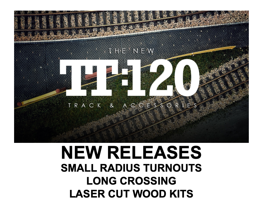 IN STOCK Peco TT:120 – Rails