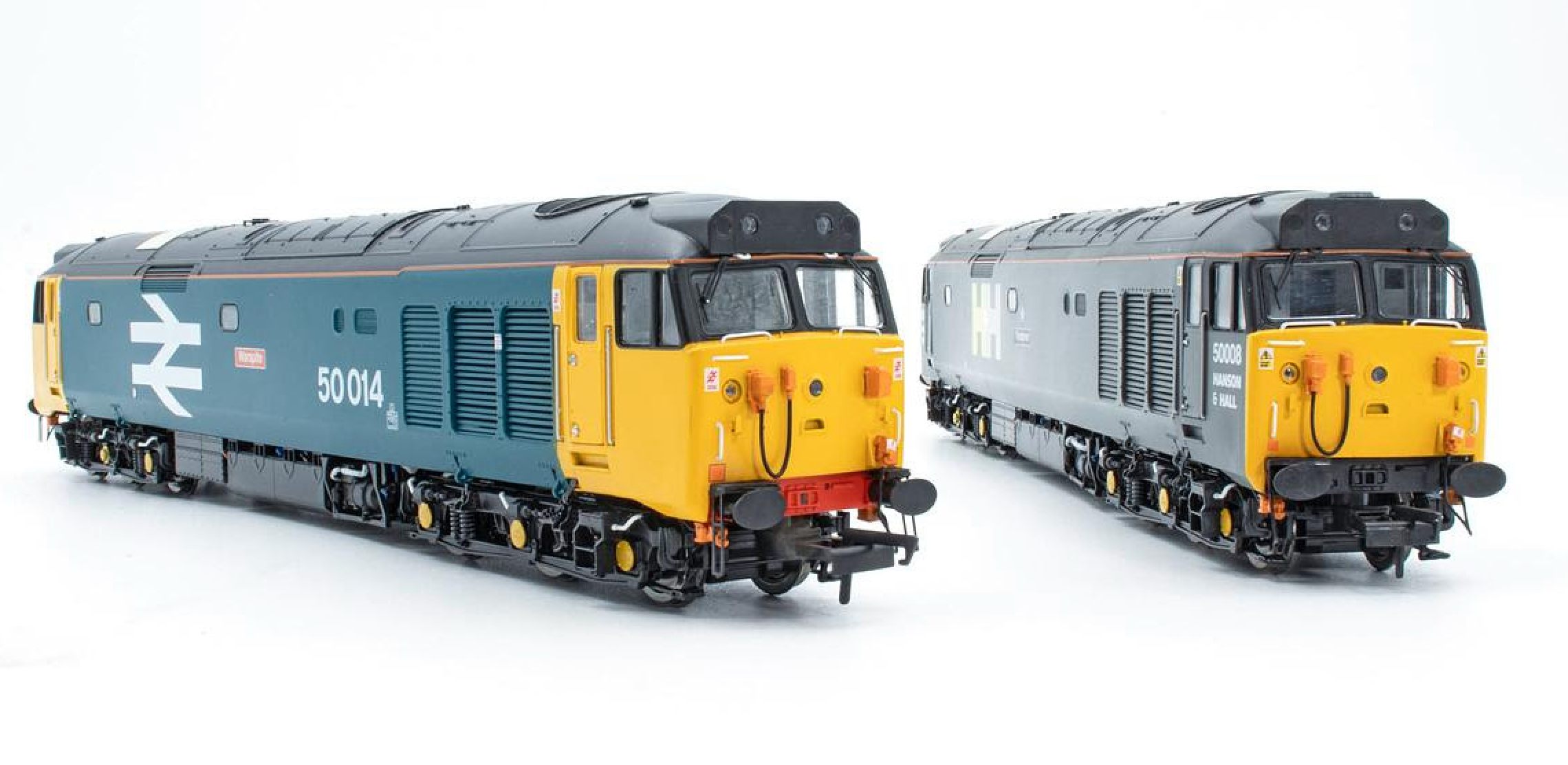Class 50 Update - First Decorated Samples – Rails