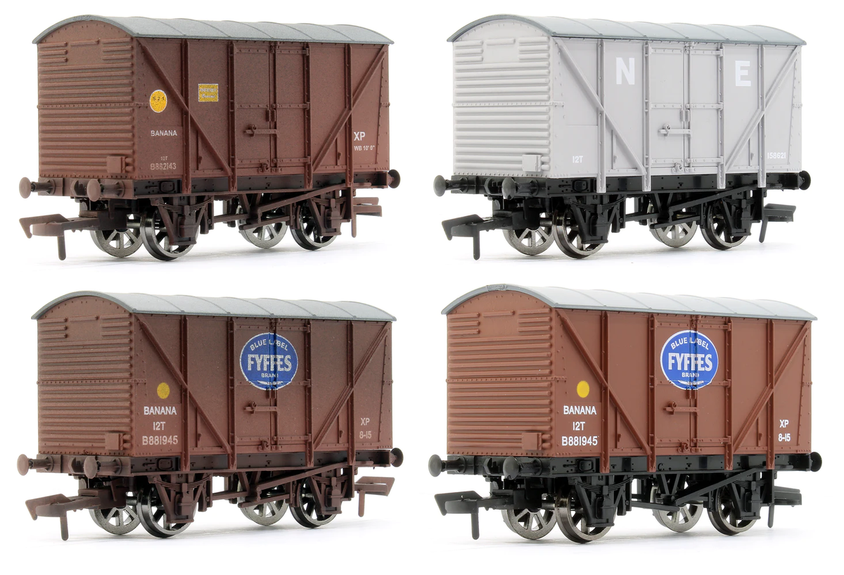 OO Gauge Dapol Banana Vans – Rails of Sheffield