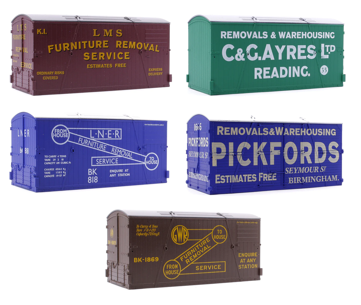 Dapol O Gauge Containers – Rails of Sheffield