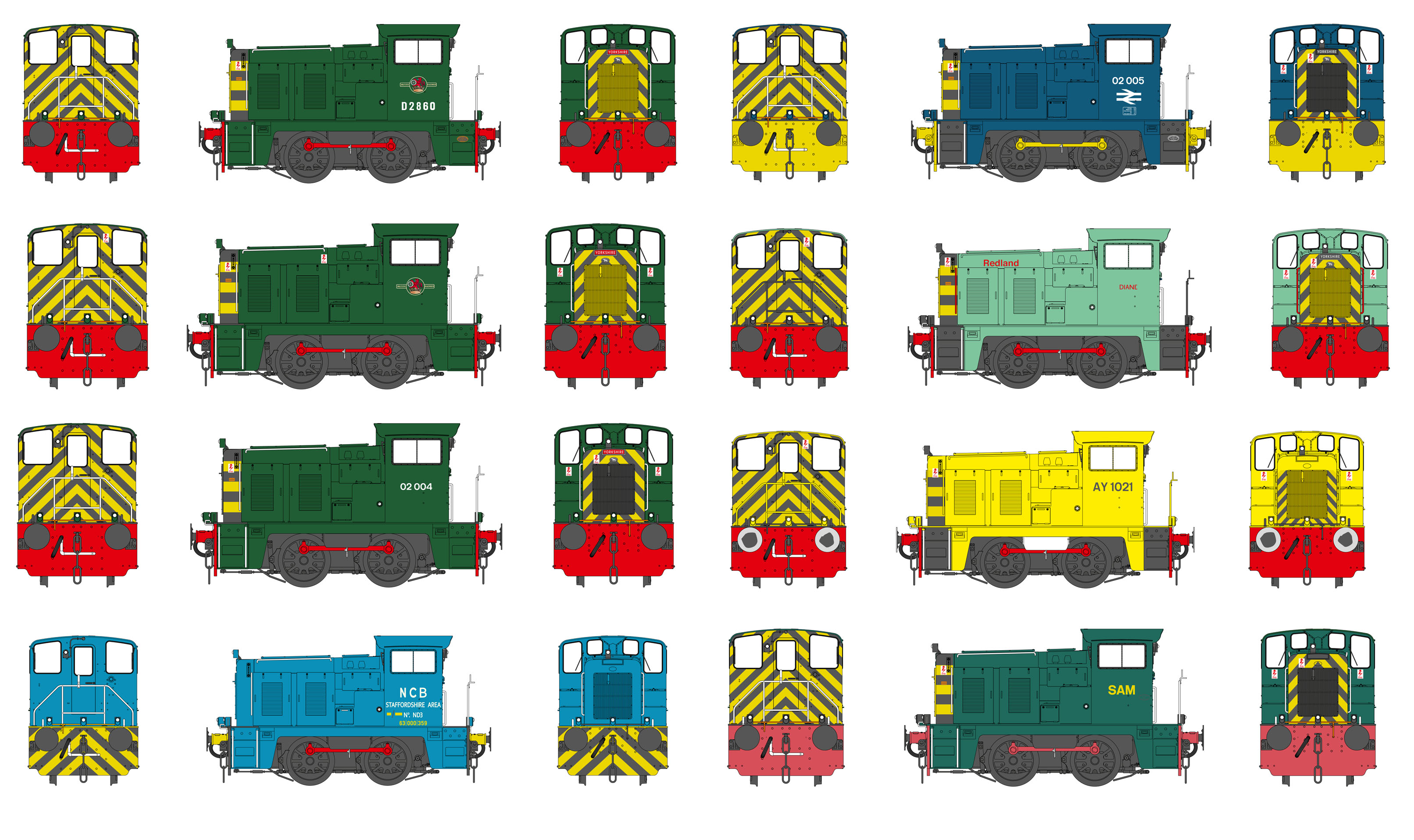 Heljan O Gauge BR/Yorkshire Class 02 – Rails