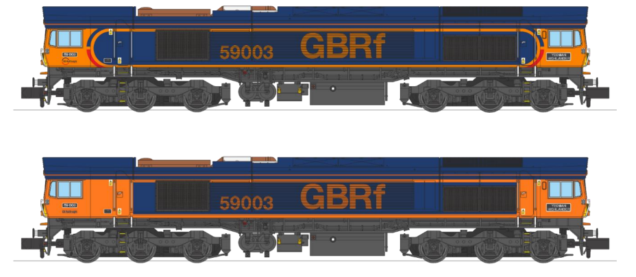 Exclusive Revolution Trains N Gauge Class 59 – Rails