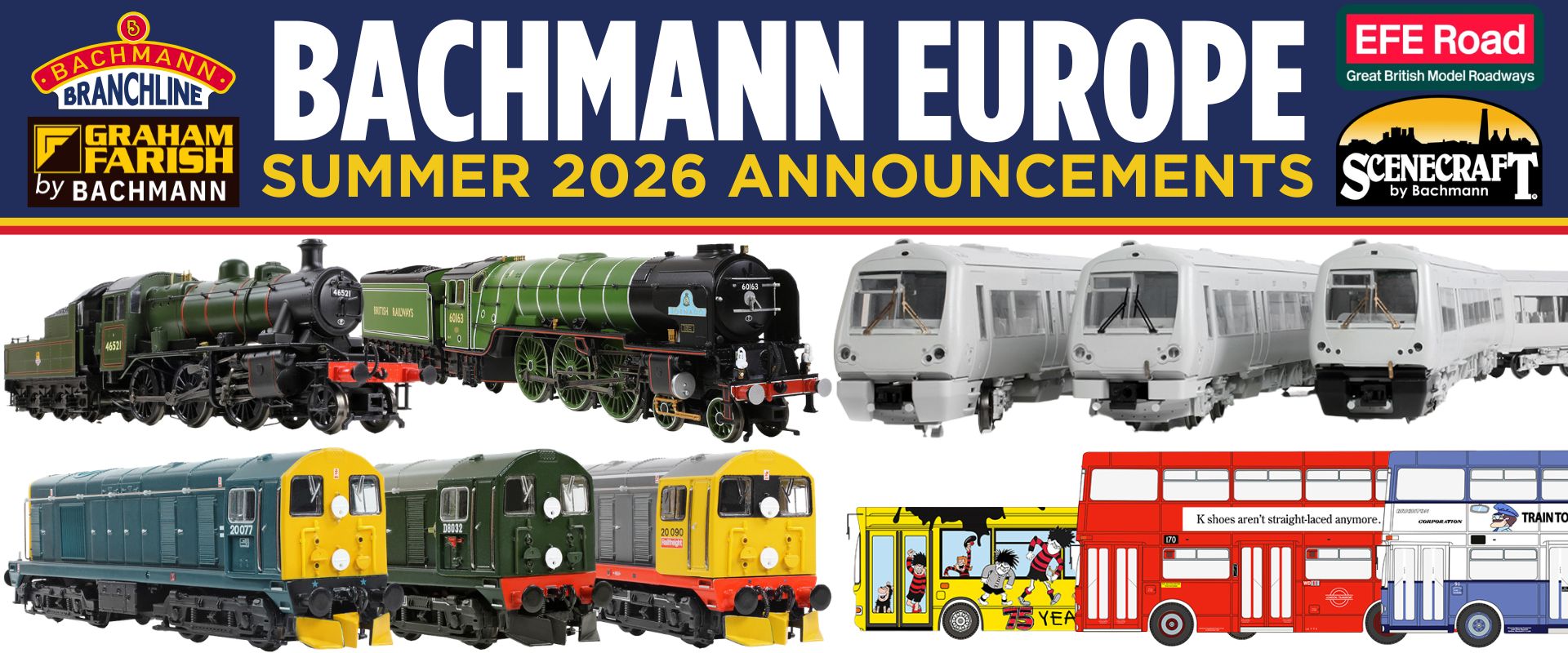 🔥 Bachmann Summer 2026 Range Announcements Revealed! – Rails