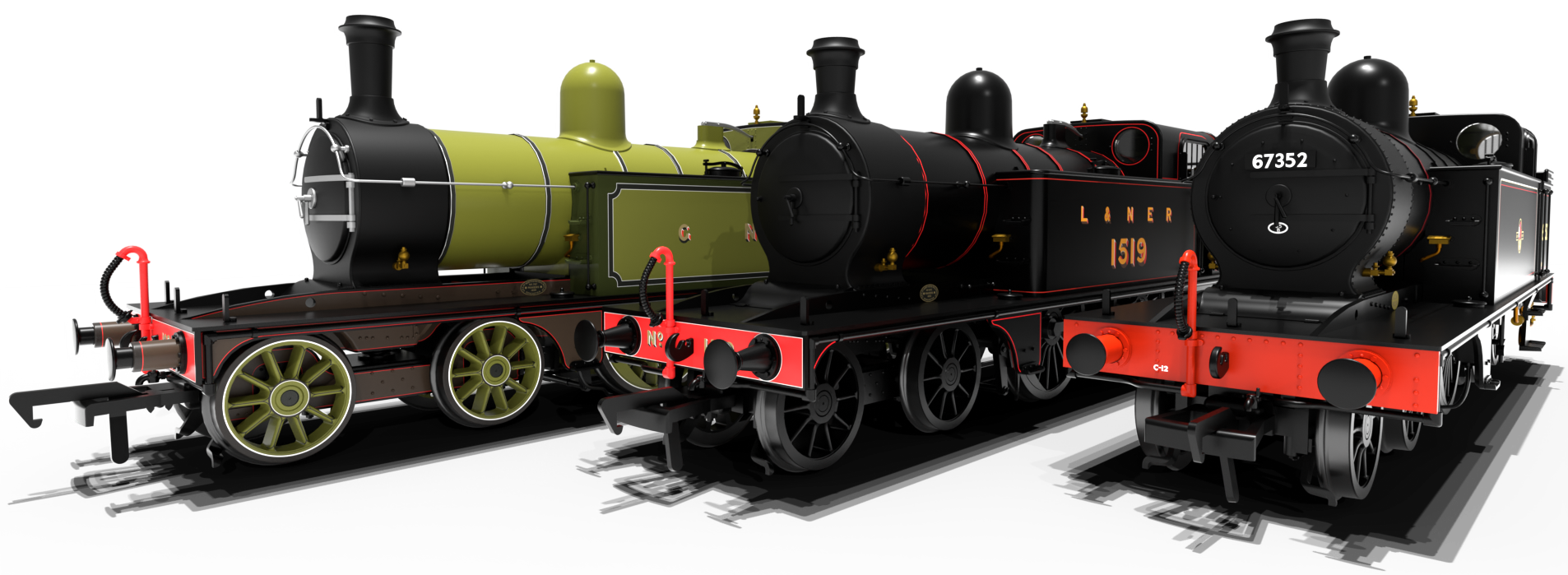 🚂 Rapido Announce GNR C2/ LNER C12 4-4-2T in OO Gauge – Rails