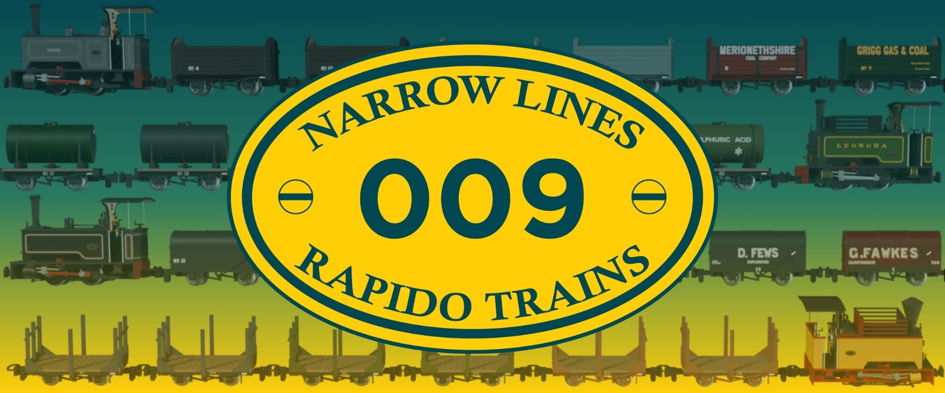 😮 Rapido Announce All New OO9 Narrow Gauge Range – Rails