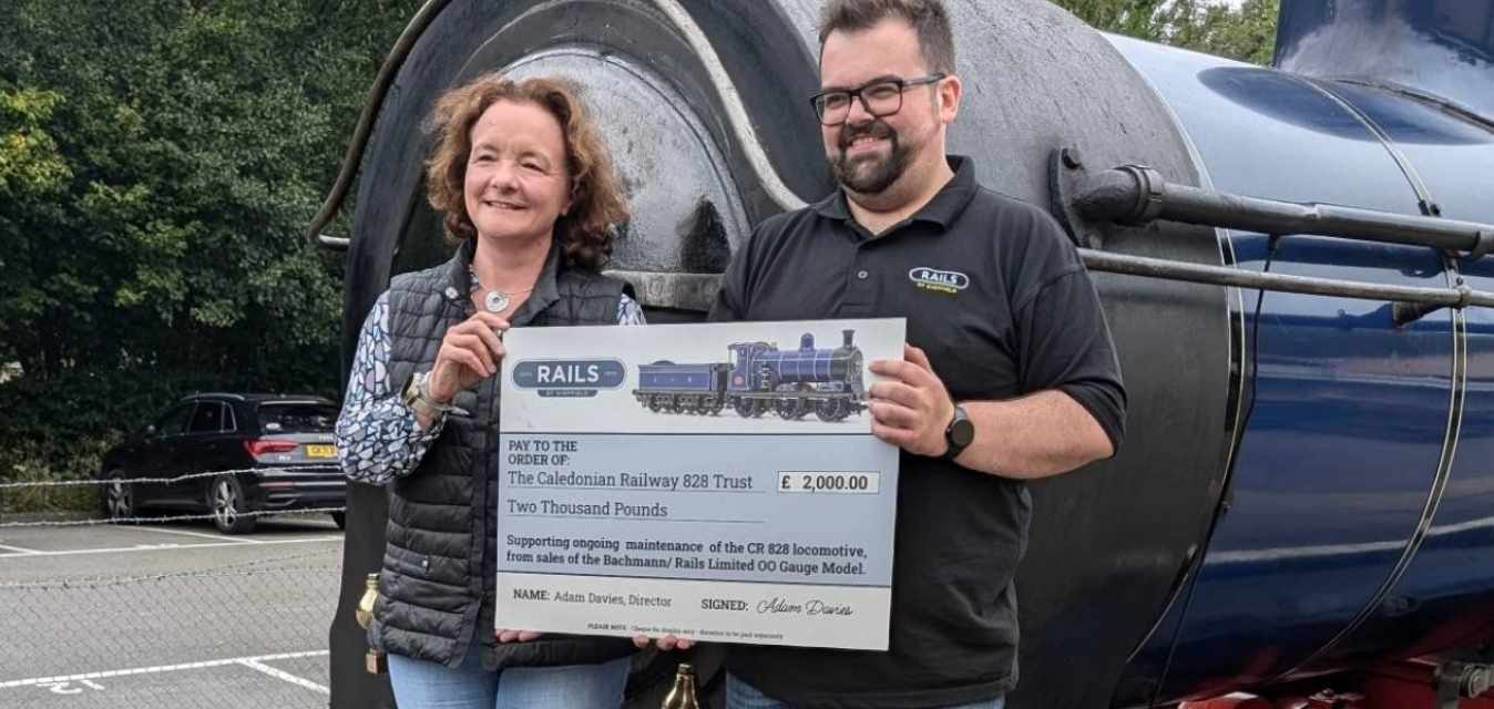 💙 Rails Supports the Caledonian Railway 828 Trust