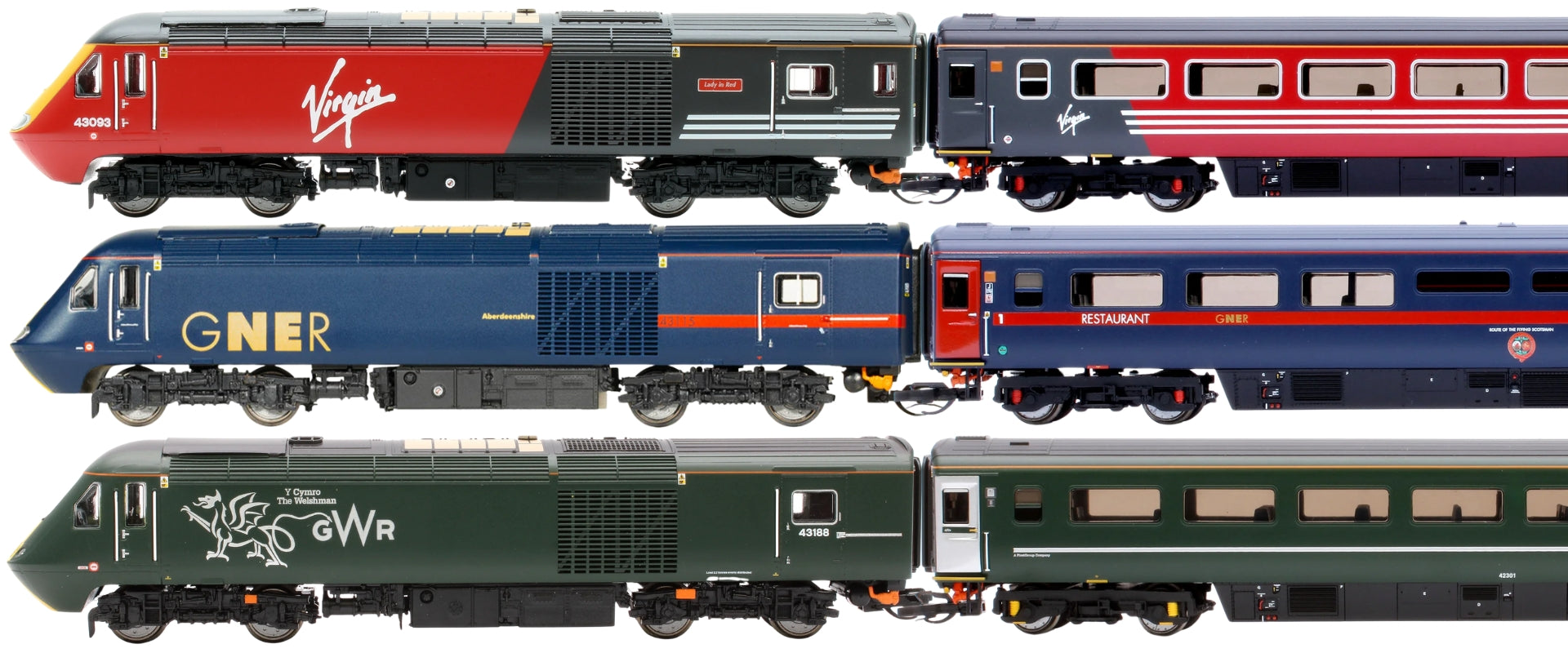 🚄 Hornby TT:120 Scale HST Train Sets & Loco Packs In – Rails