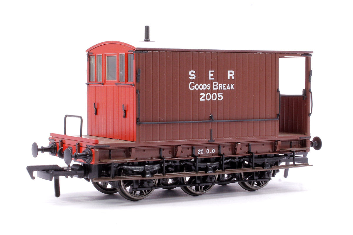 EXCLUSIVE SECR Single Veranda 6 Wheel Brake Vans. – Rails of Sheffield