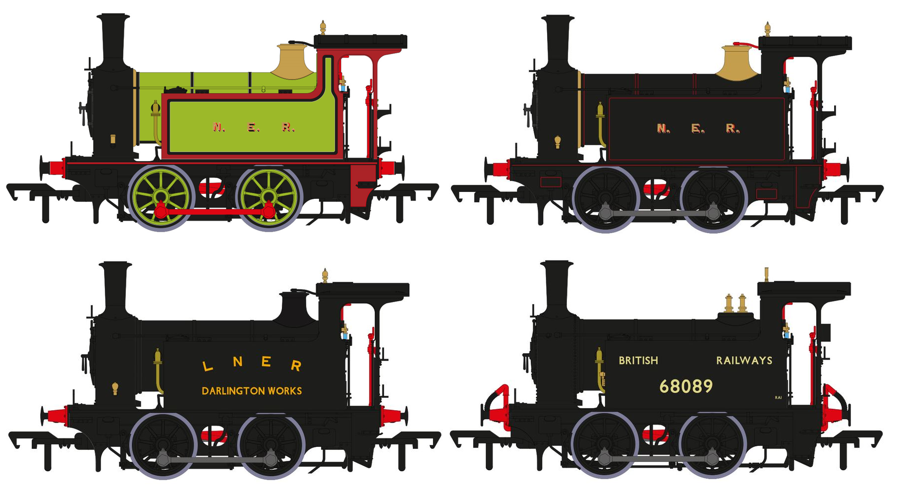 OO Class Y7 0-4-0T – Rails