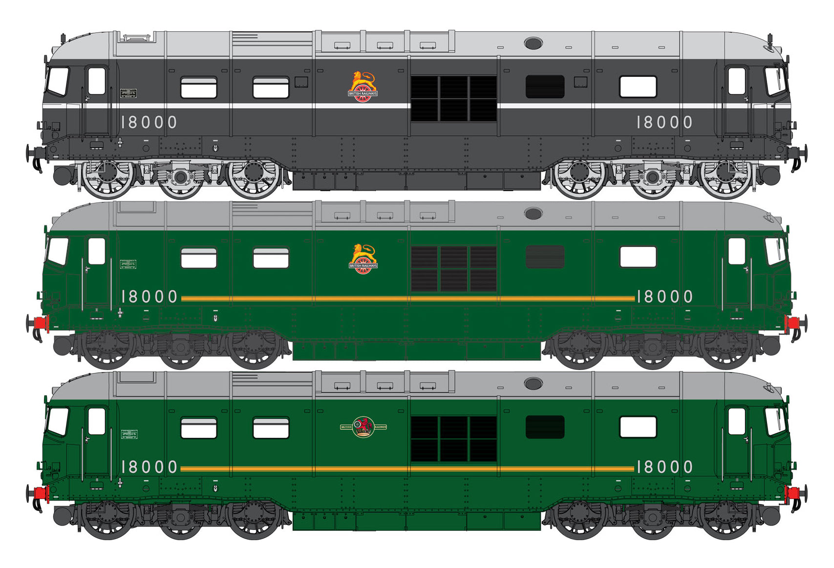 18100 Gas Turbine – Rails