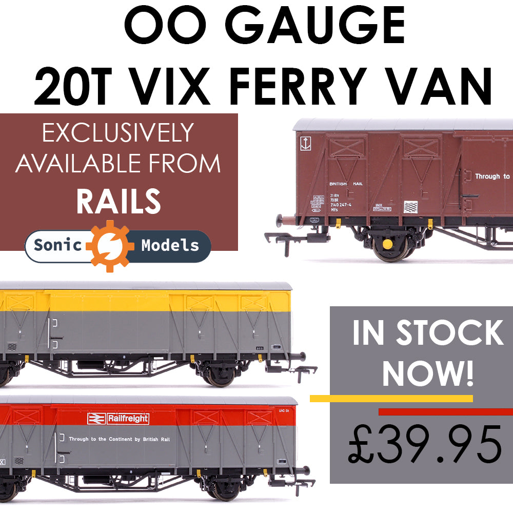 Sonic Models VIX Ferry Vans – Rails