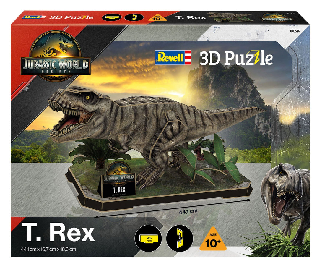 Revell 00246 246 Jurassic World Rebirth - New Dinosaur A – Rails