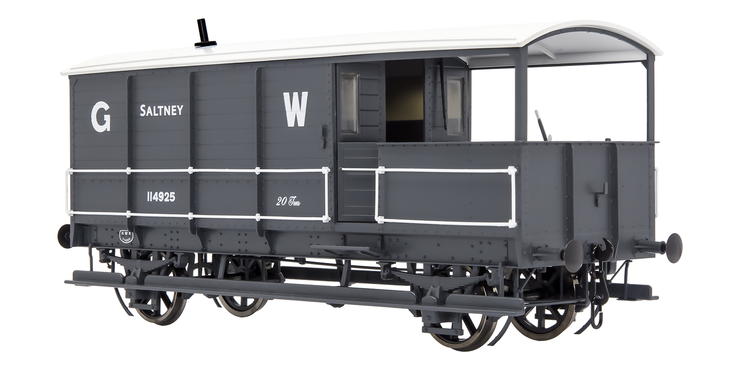 Dapol Great Western Toad Brake Van Diagram AA19 Grey 114925 – Rails of ...