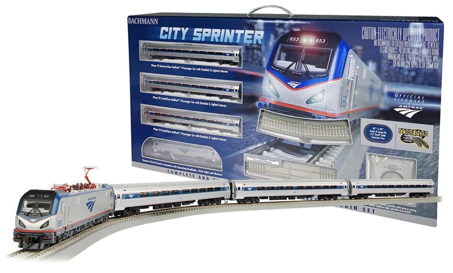 Bachmann Trains 772 Amtrak City Sprinter Train Set – Rails