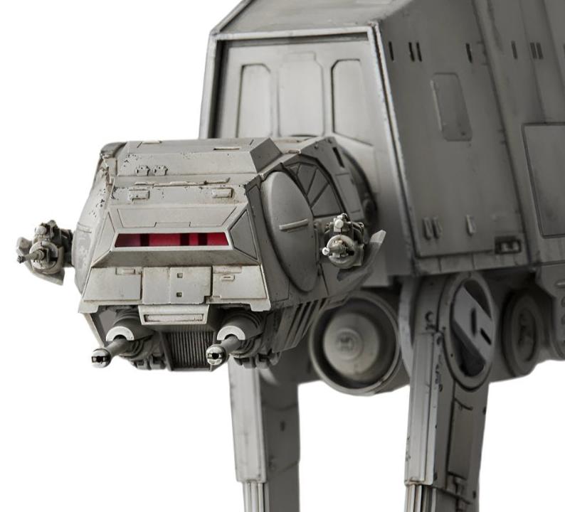Revell 01205 Bandai Star Wars AT-AT (1:144 Scale) Model Kit – Rails