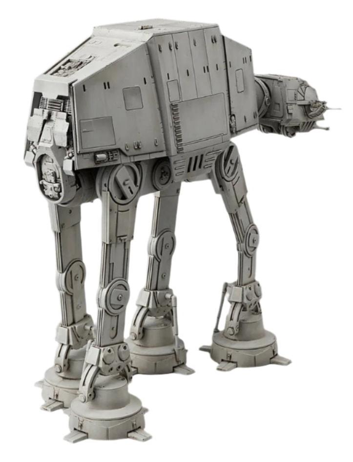 Revell 01205 Bandai Star Wars AT-AT (1:144 Scale) Model Kit – Rails