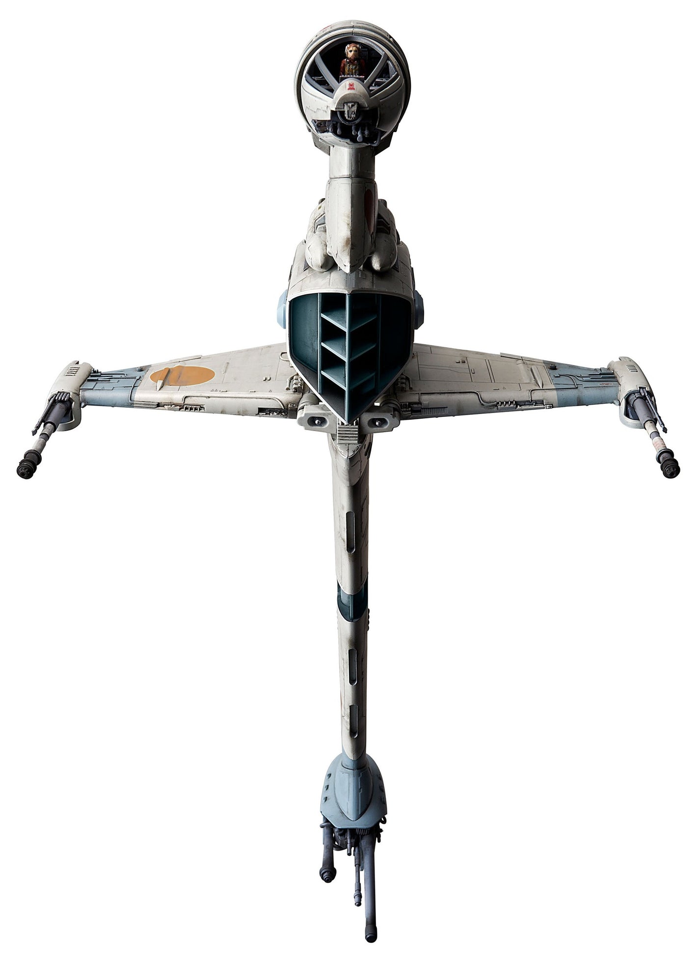 Revell 01208 Bandai Star Wars B-Wing Fighter (1:72 Scale) – Rails
