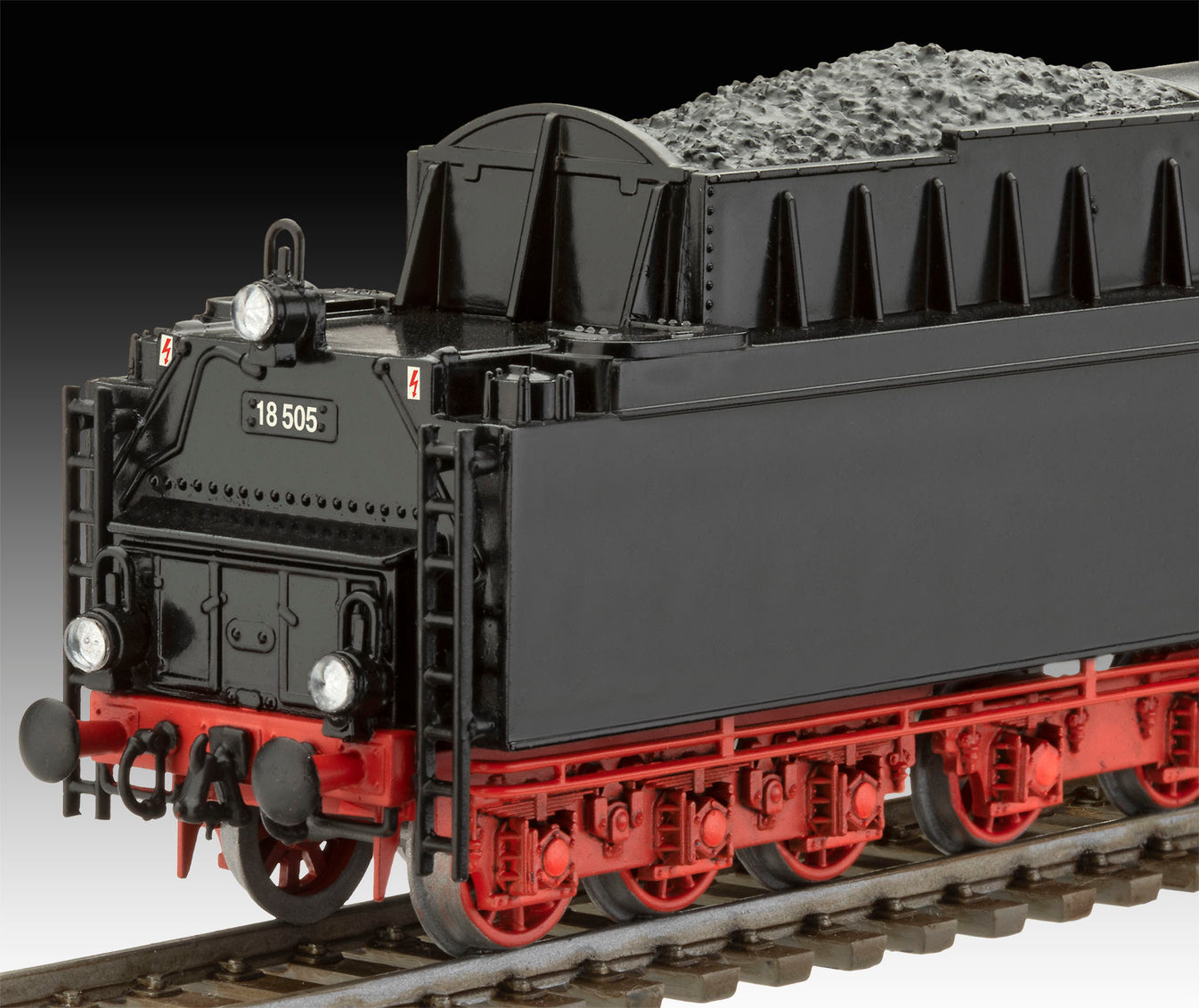 Revell 02167 Express Locomotive BR 18 505 with Tender – Rails