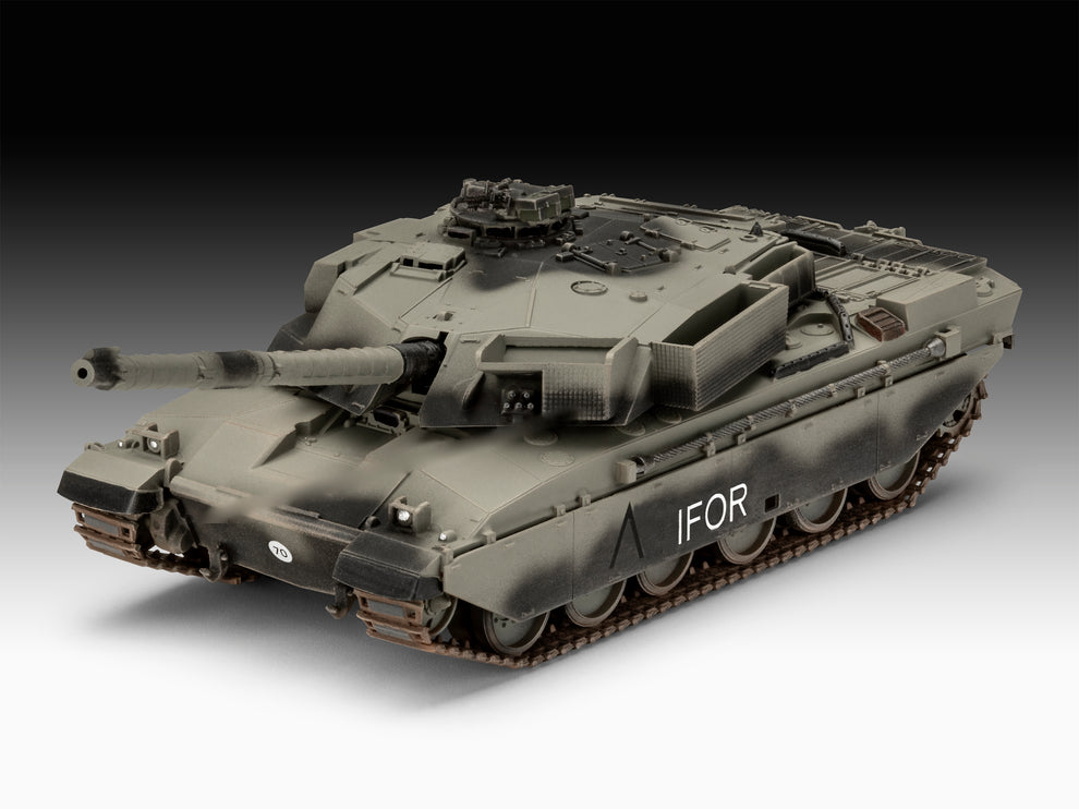 Revell 03365 Challenger 1 Tank Model Kit – Rails