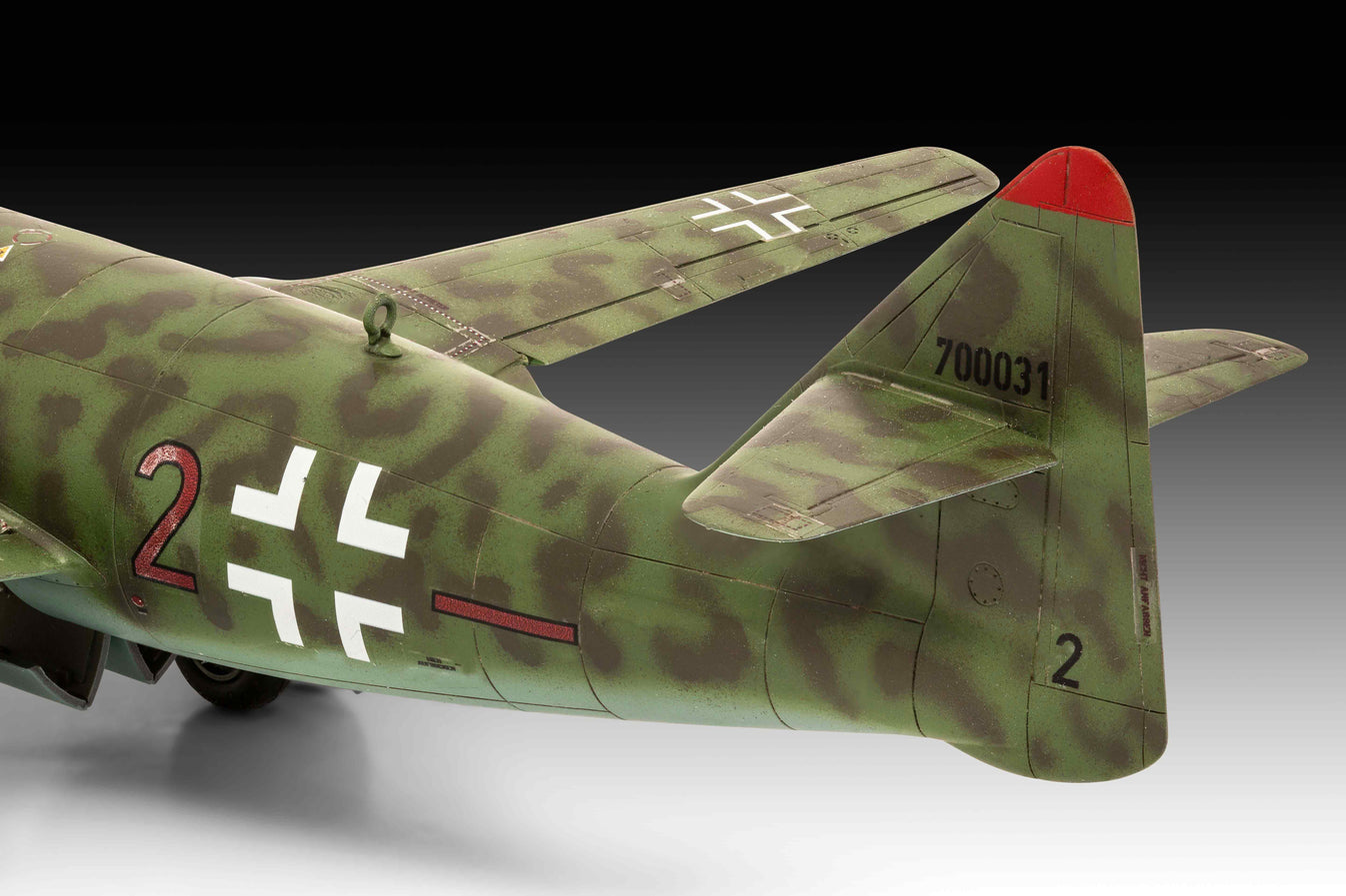 Revell 03774 Messerschmitt P.1099A - P-Series Model Kit – Rails