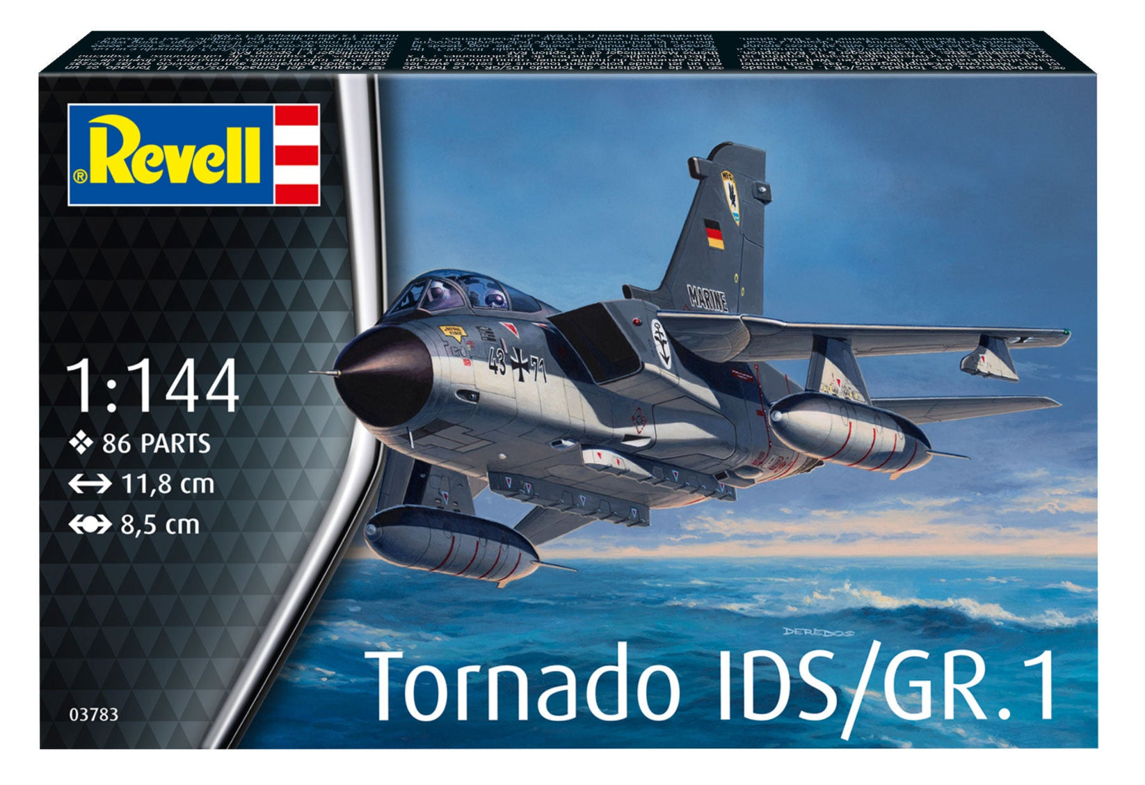 Revell 03783 Panavia Tornado IDS/GR.1 Model Kit – Rails