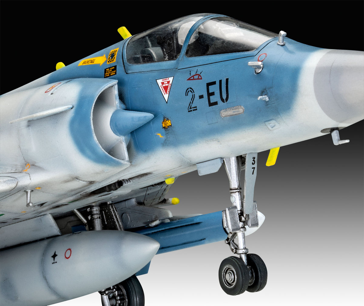 Revell 03813 French Dassault Mirage 2000C (1:48 Scale) Model Kit ...