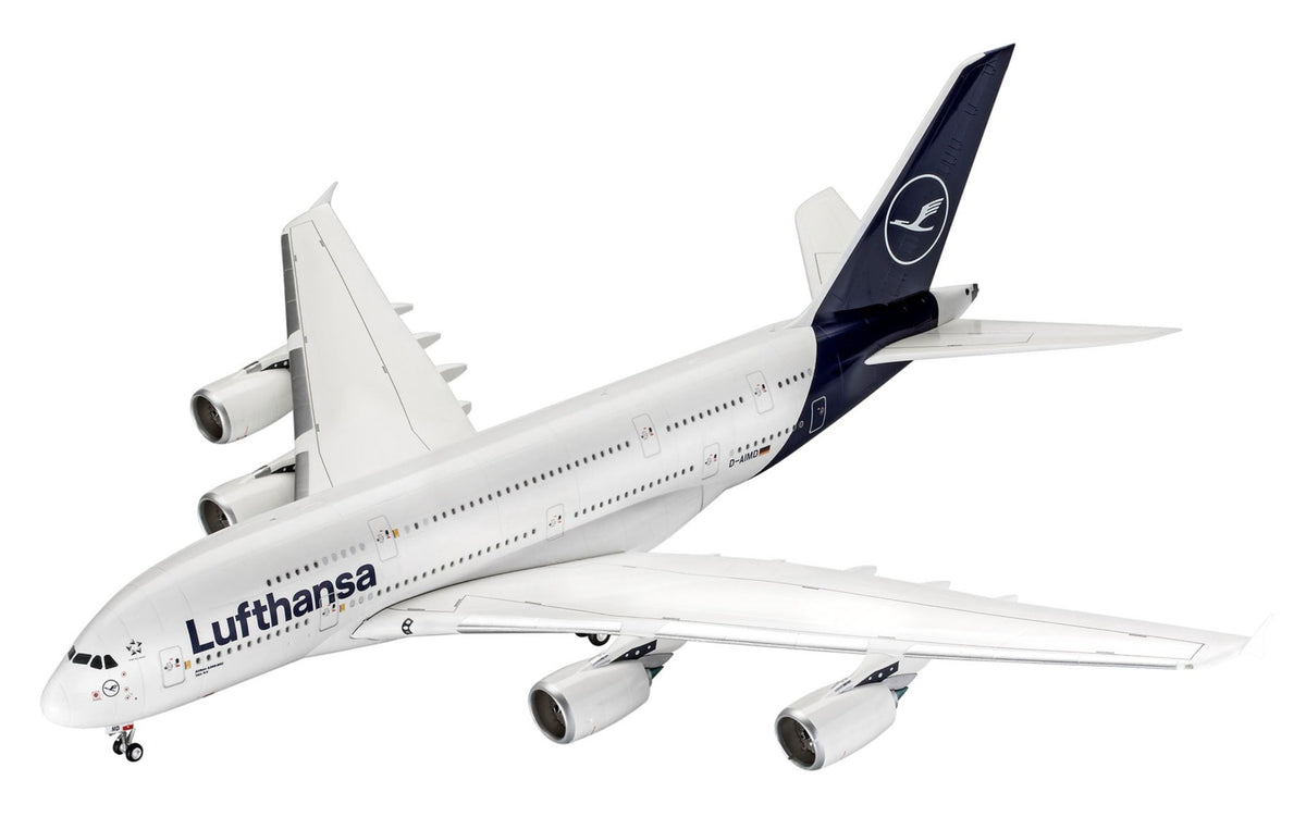 Revell 03872 Airbus A380-800 Lufthansa New Livery (1:144 Scale) Model ...