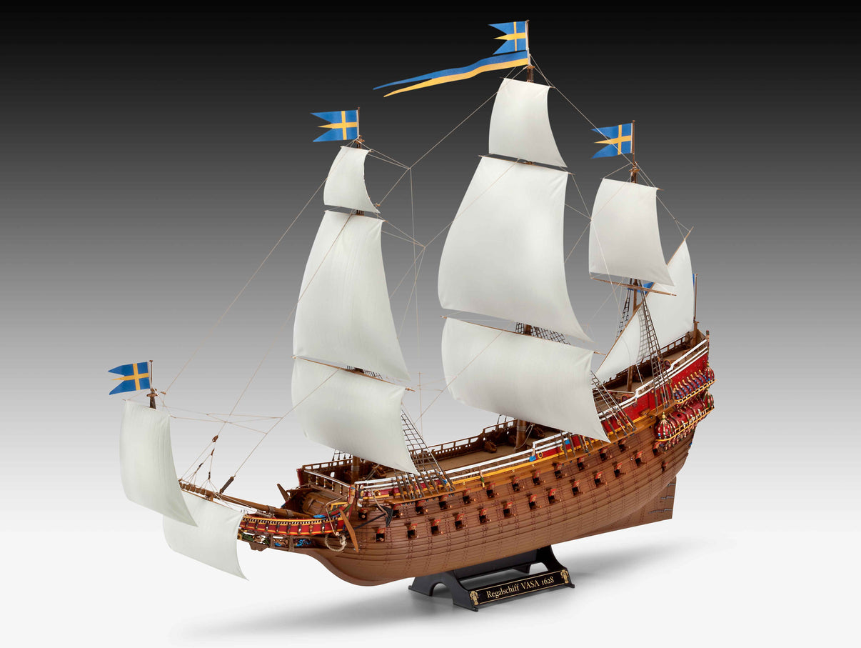 Revell Swedish Regal Warship "Vasa" Model Kit – Rails of Sheffield