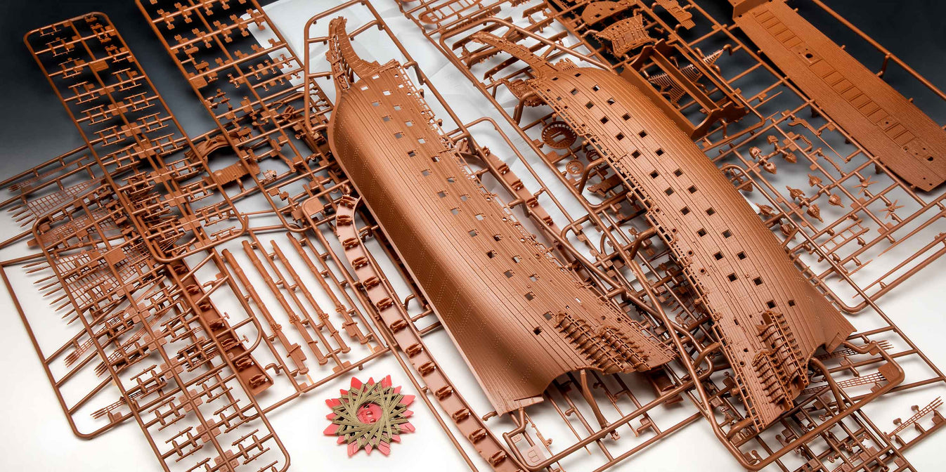 Revell 05414 Swedish Regal Warship "Vasa" Model Kit – Rails