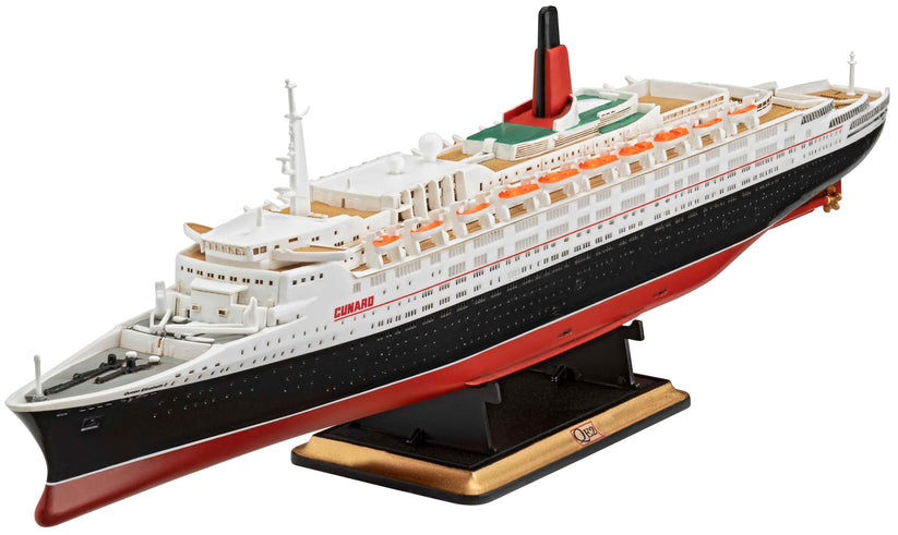 Revell 05806 Queen Elizabeth II Model Kit – Rails