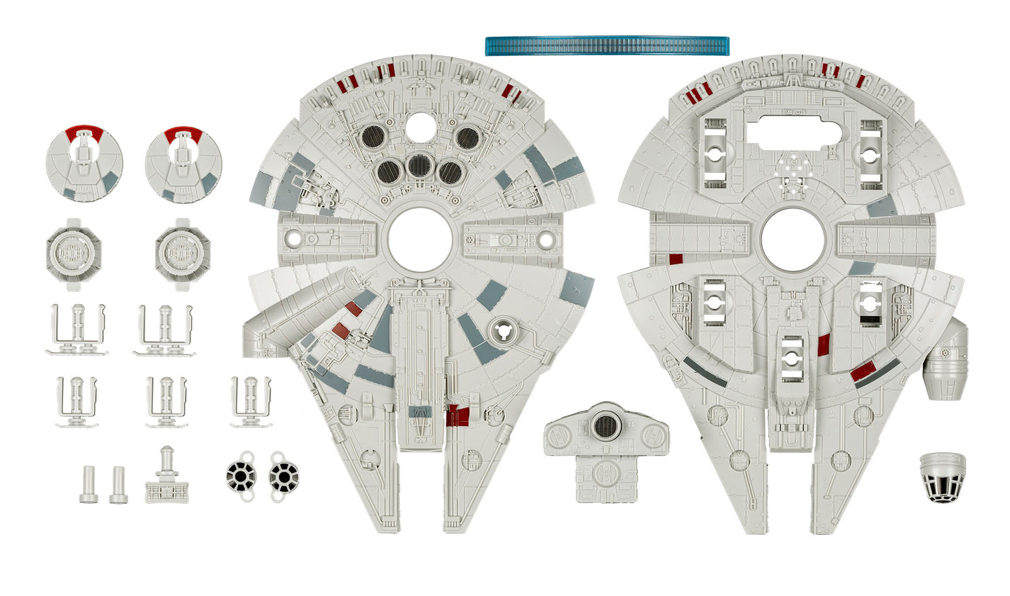 Revell 06566 Star Wars Millennium Falcon (Light-Sound): Build – Rails