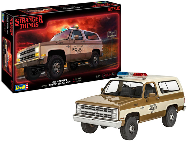 Revell 07724 1985 Chevrolet K5 Blazer: Stranger Things Model – Rails