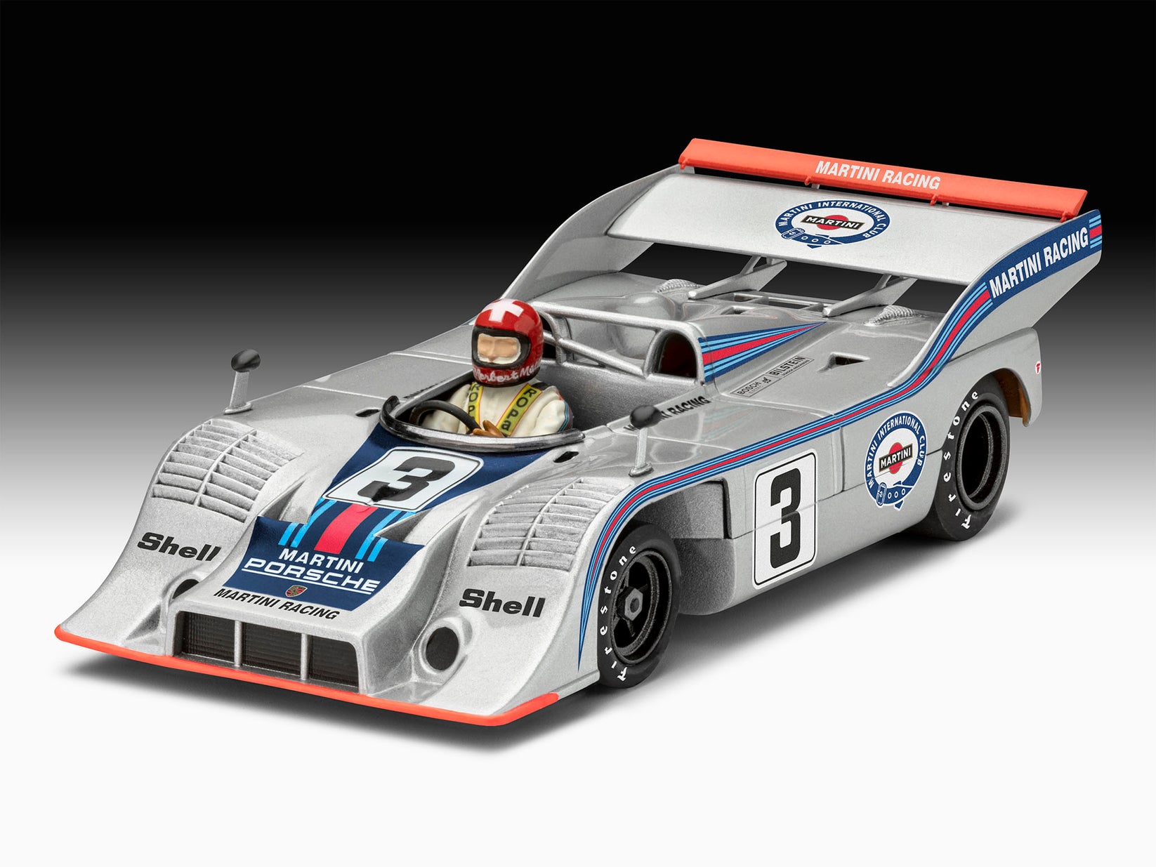 Revell 07738 Porsche 917 Model Kit – Rails