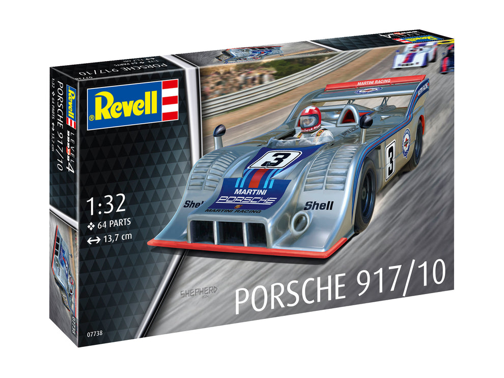 Revell 07738 Porsche 917 Model Kit – Rails