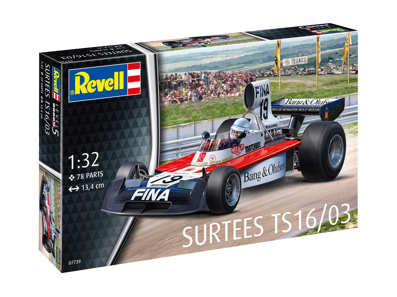 Revell 07739 Surtees TS16/03 Model Kit – Rails