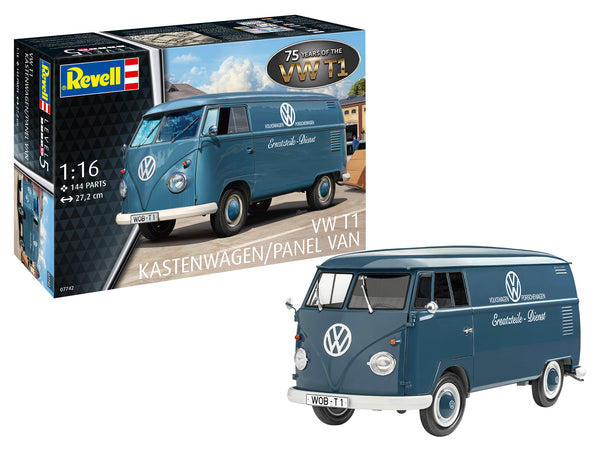 Revell 07742 VW T1 Panel Van - 75 Years of the VW T1 Model – Rails