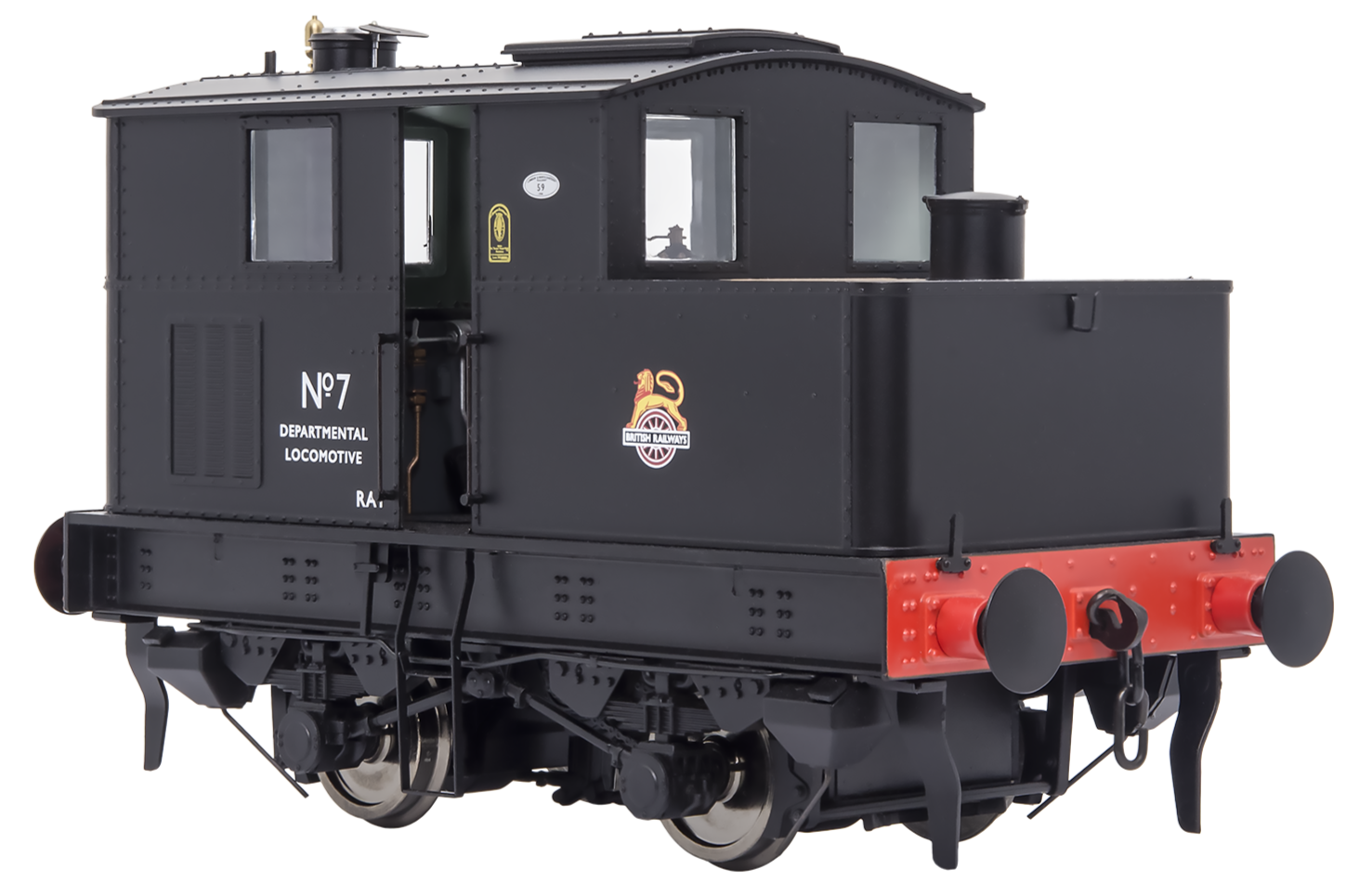 Dapol Sentinel Y1/Y3 BR Early Crest Departmental No 7 Steam Locomotive ...