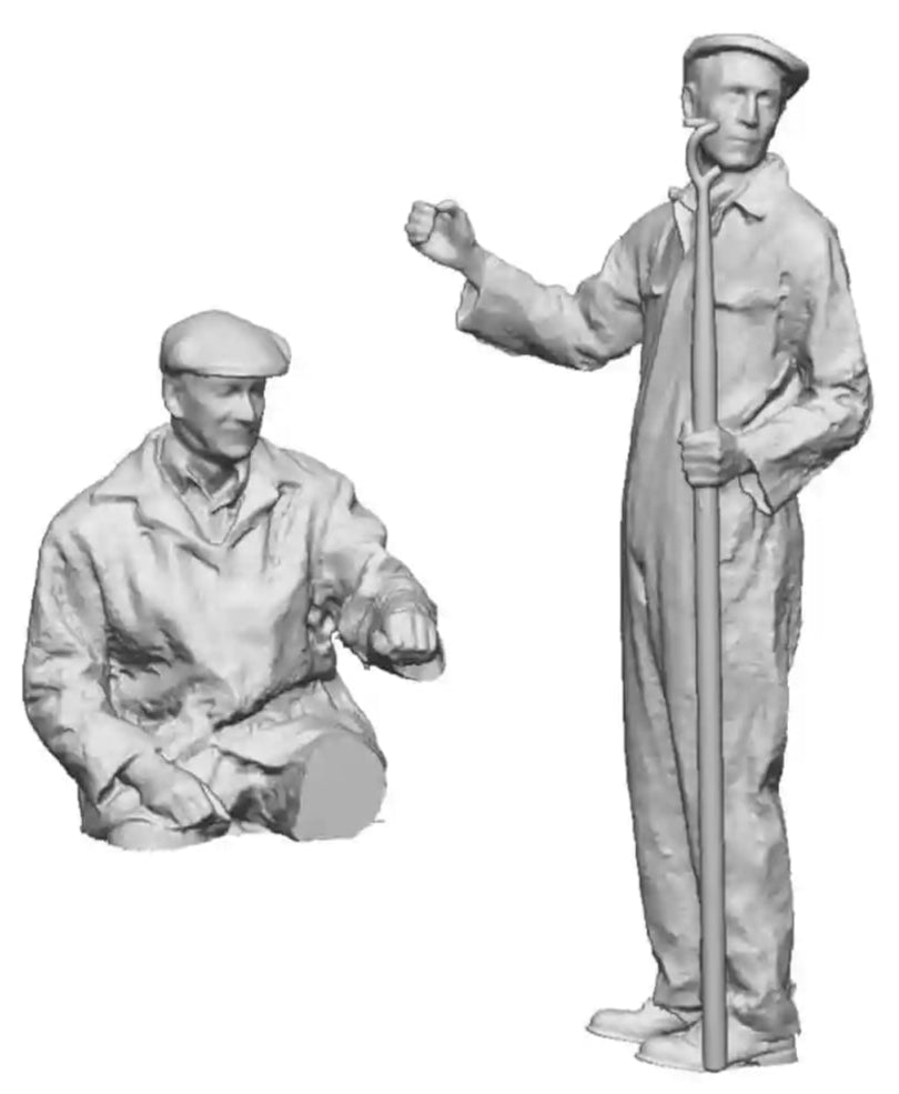 Modelu 10238-148 N Gauge Loco Specific Crew - Class 02 – Rails