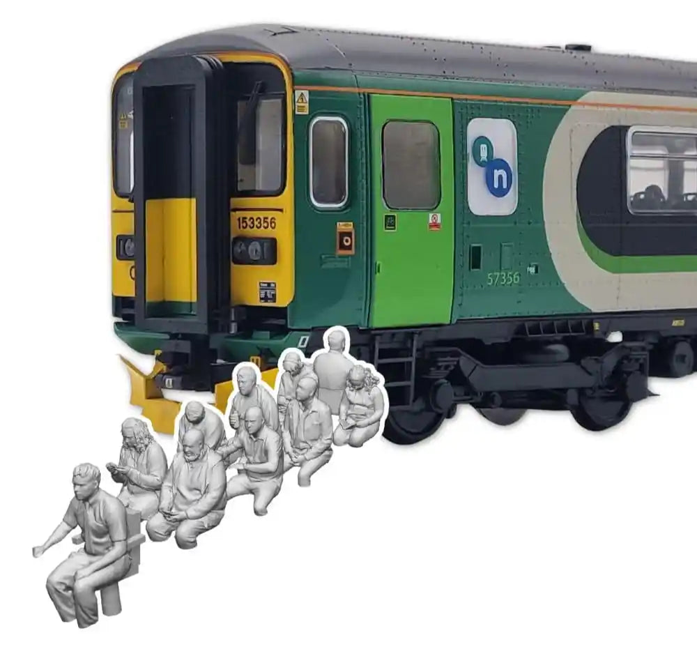 Modelu 10241-076 OO Gauge Loco Specific Figures - Class 153 – Rails