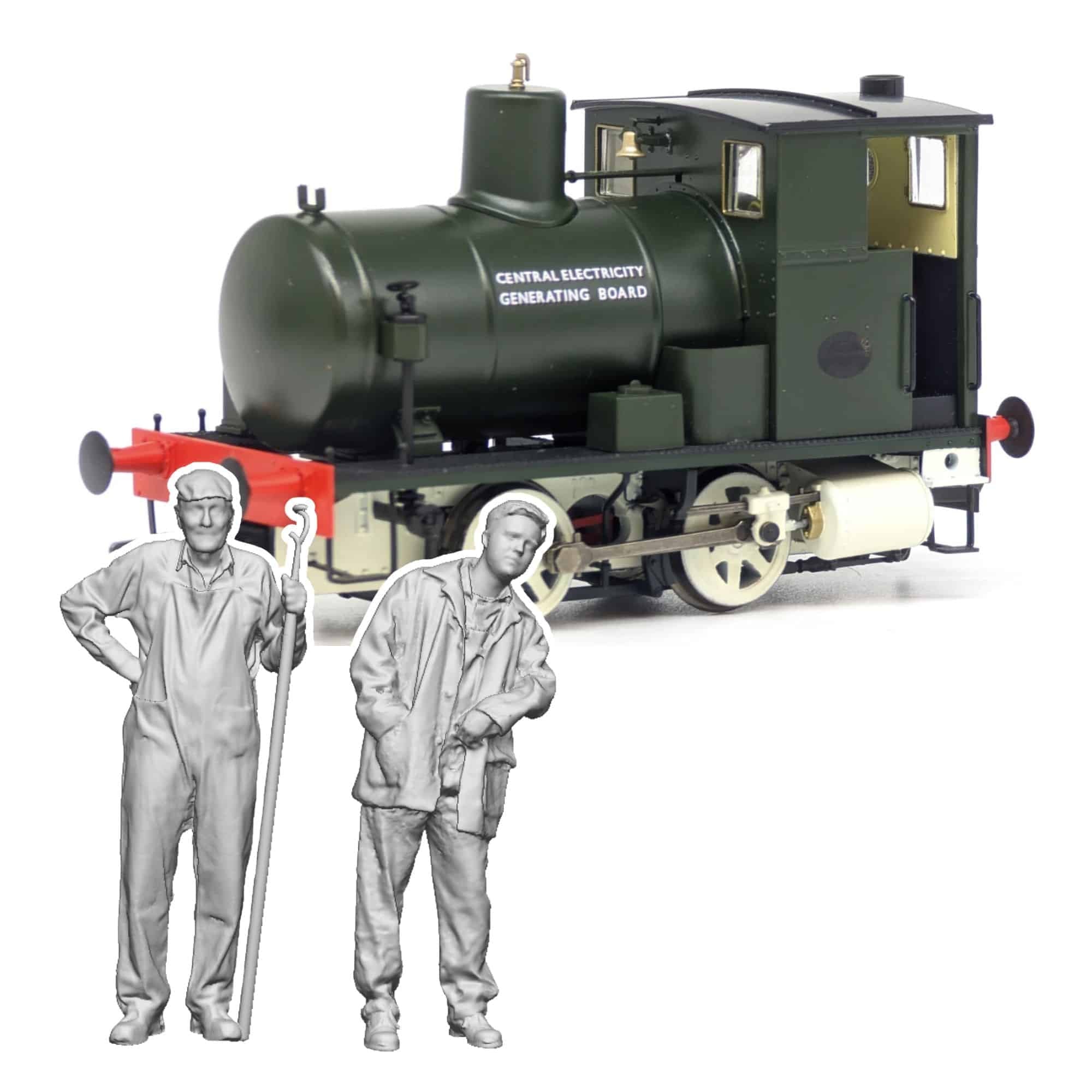 Modelu 11295-076 OO Gauge Loco Specific Crew - Andrew Barclay – Rails