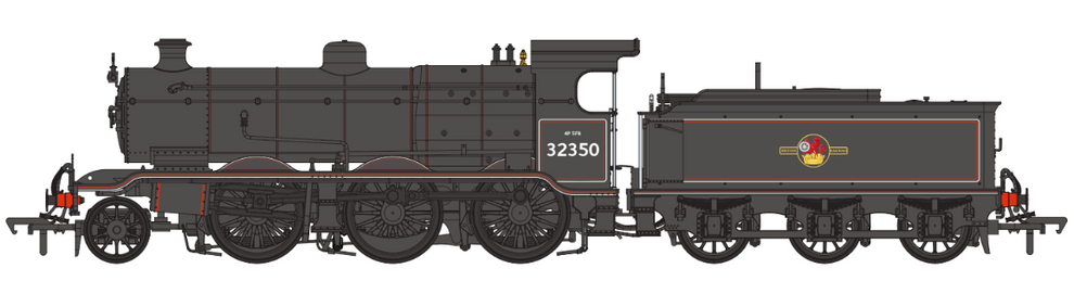 Sonic Models S4102-11 LB&SCR K Class 2-6-0 BR Black Late – Rails